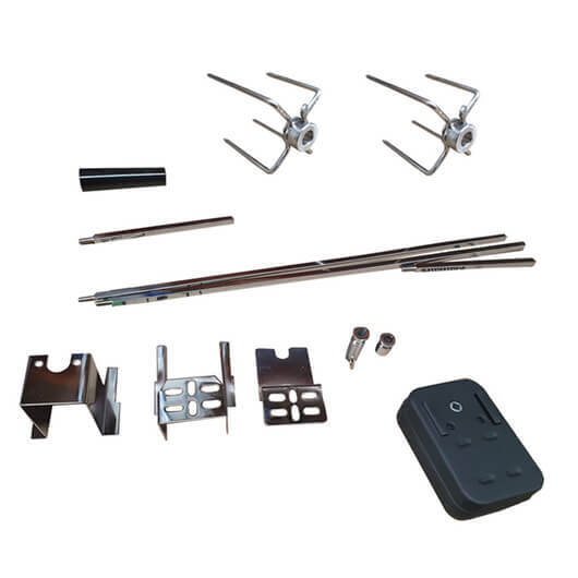 Spit Rotisserie Kit 3v Battery Operated Motor | Outdoor Magic - Spit ...