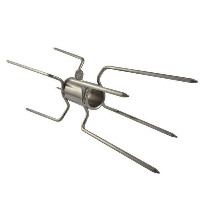 Large Double Sided Chicken Prong - 22mm Round - Flaming Coals - Spit ...