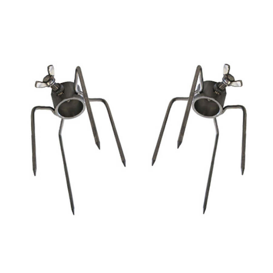 Large 4 Prong Rotisserie Fork for Chicken - 28mm(1 inch) Round x 2 ...