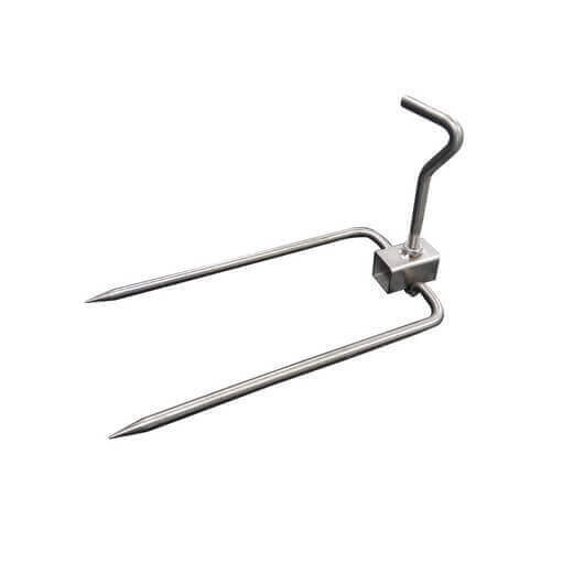Spit Roaster Prong-Large Stainless Steel 20mm Square (x2) - Flaming ...