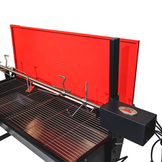 Warrior Pig Spit Roaster - 60kg Capacity | Flaming Coals - Spit ...