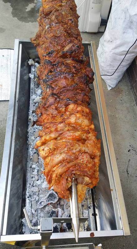 The Master 1200 Stainless Steel Spit Roaster with 30kg Motor | Flaming ...