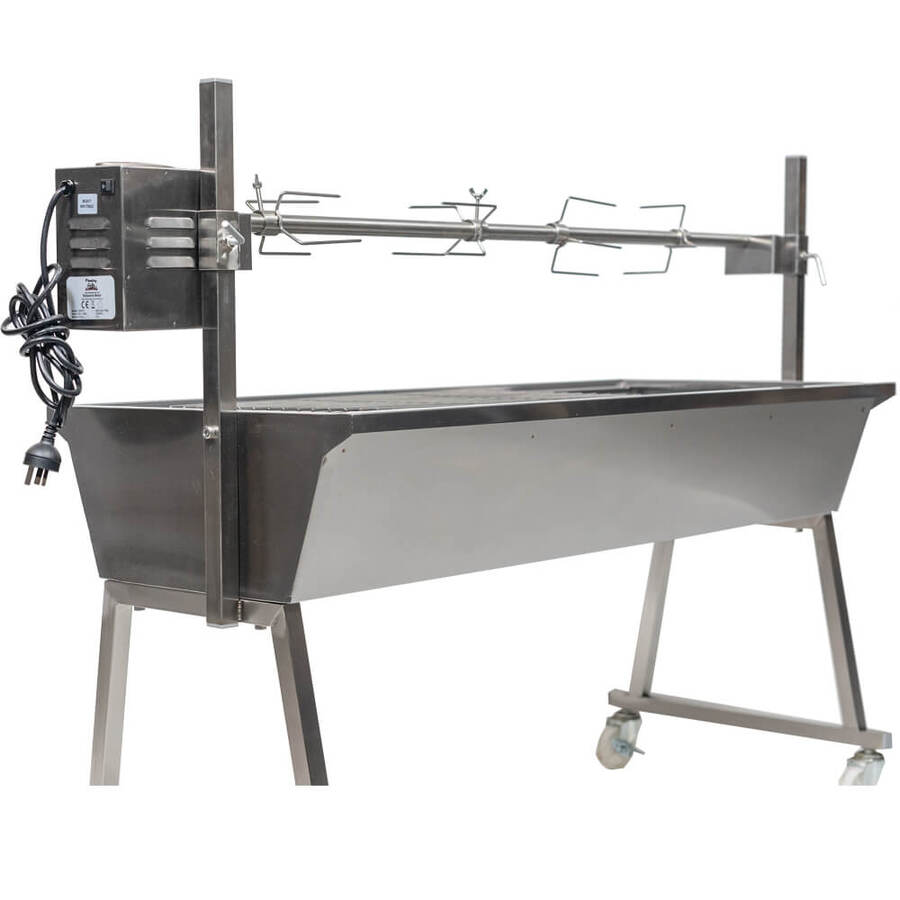 The Master 1200 Stainless Steel Spit Roaster with 30kg Motor | Flaming ...