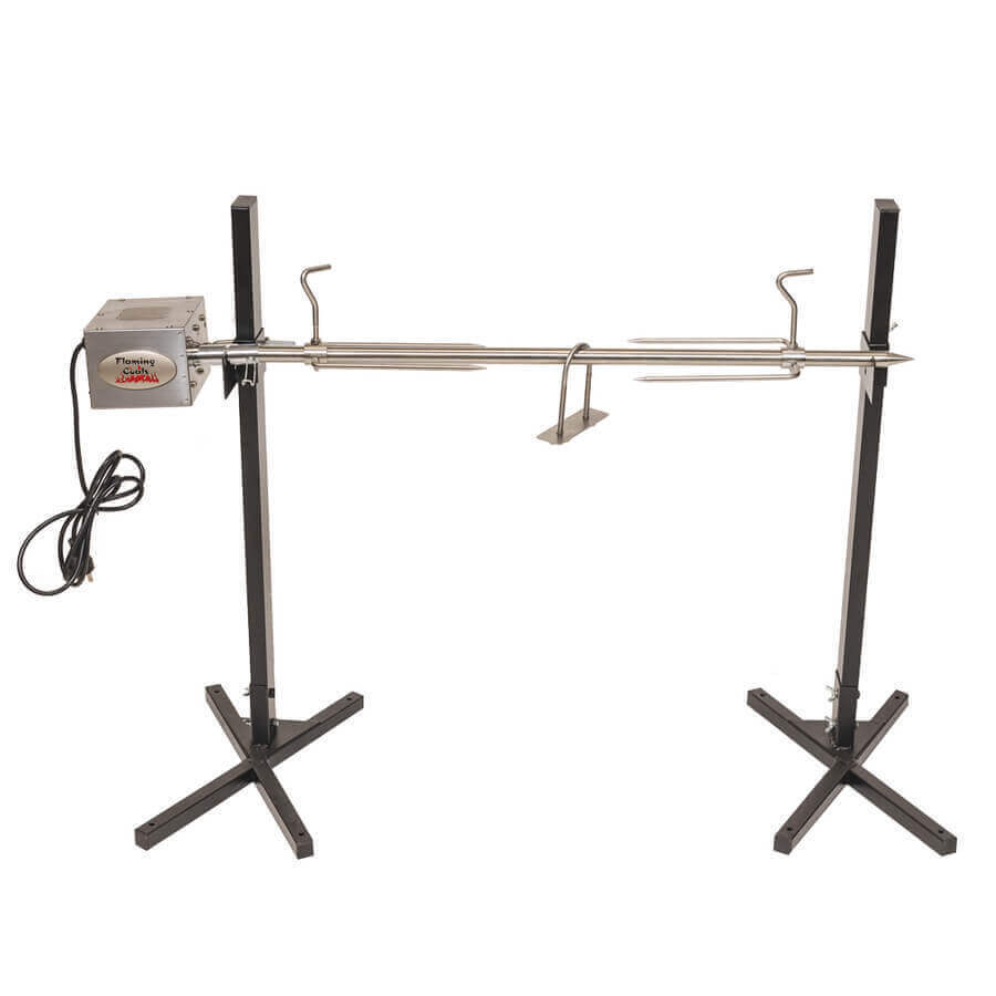 Portable Camping Spit Roaster - Spit Roasters Australia